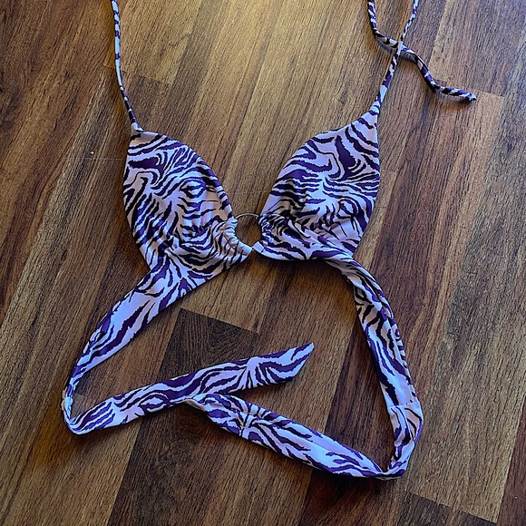 Zaful | Swim | Zebra Bikini Top | Poshmark